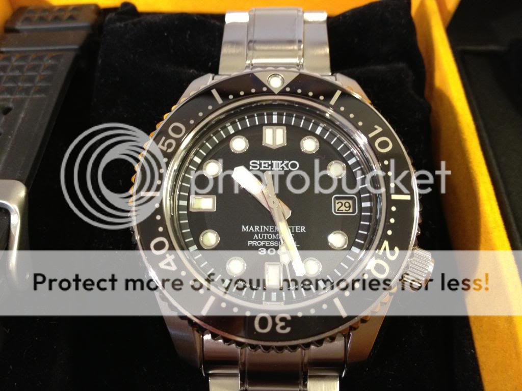 Seiko SBDC003 Sumo / Seiko SBDX001 Marinemaster side by side comparison ...